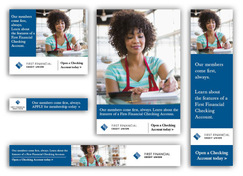 First Financial Credit Union Ad Campaign - Sparkfactor