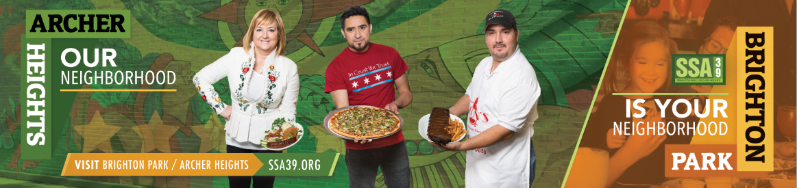 Brighton Park and Archer Heights SSA #39 Brand Identity and Ad Campaign - Sparkfactor