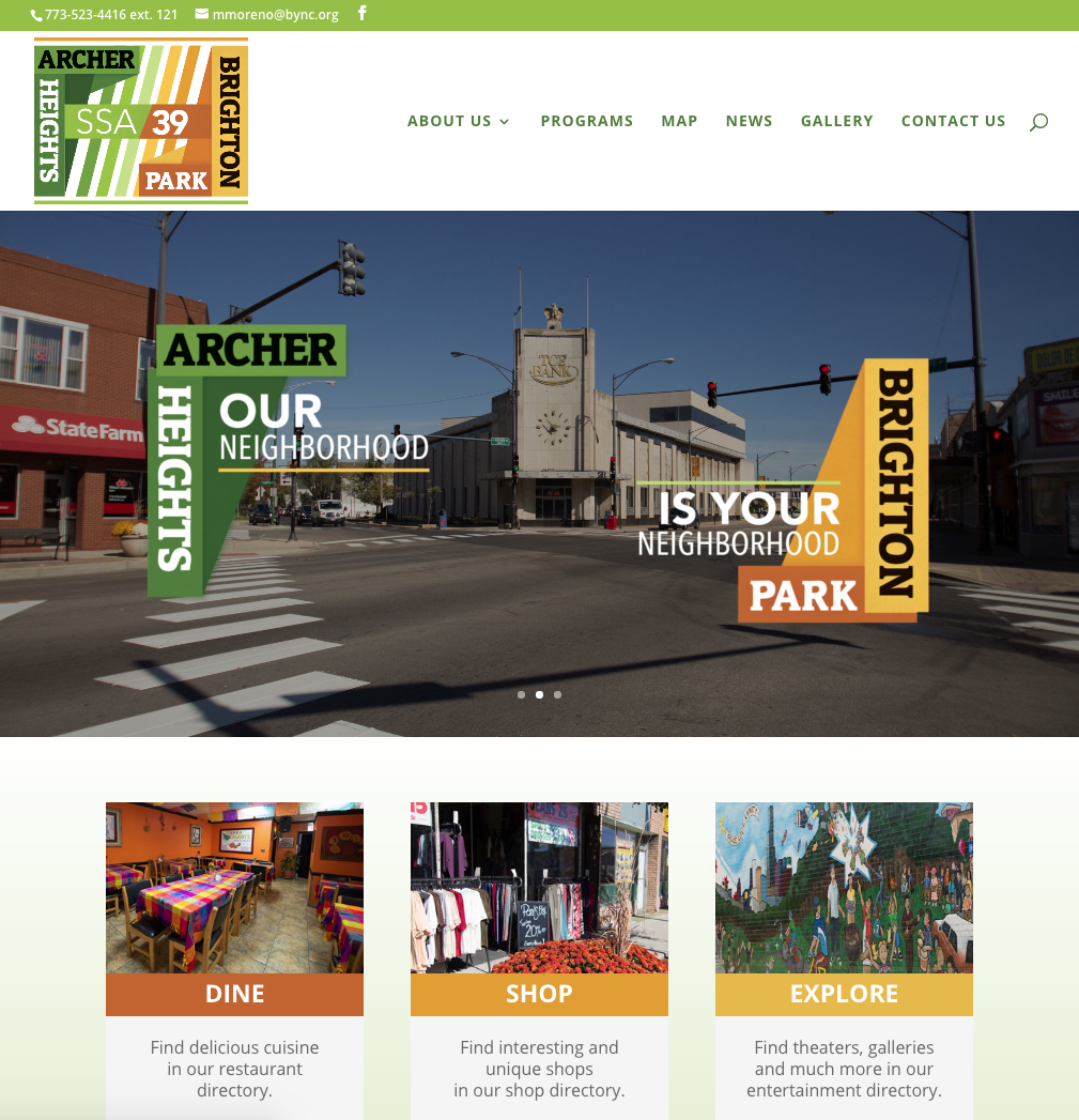 Brighton Park and Archer Heights SSA #39 Brand Identity and Ad Campaign - Sparkfactor