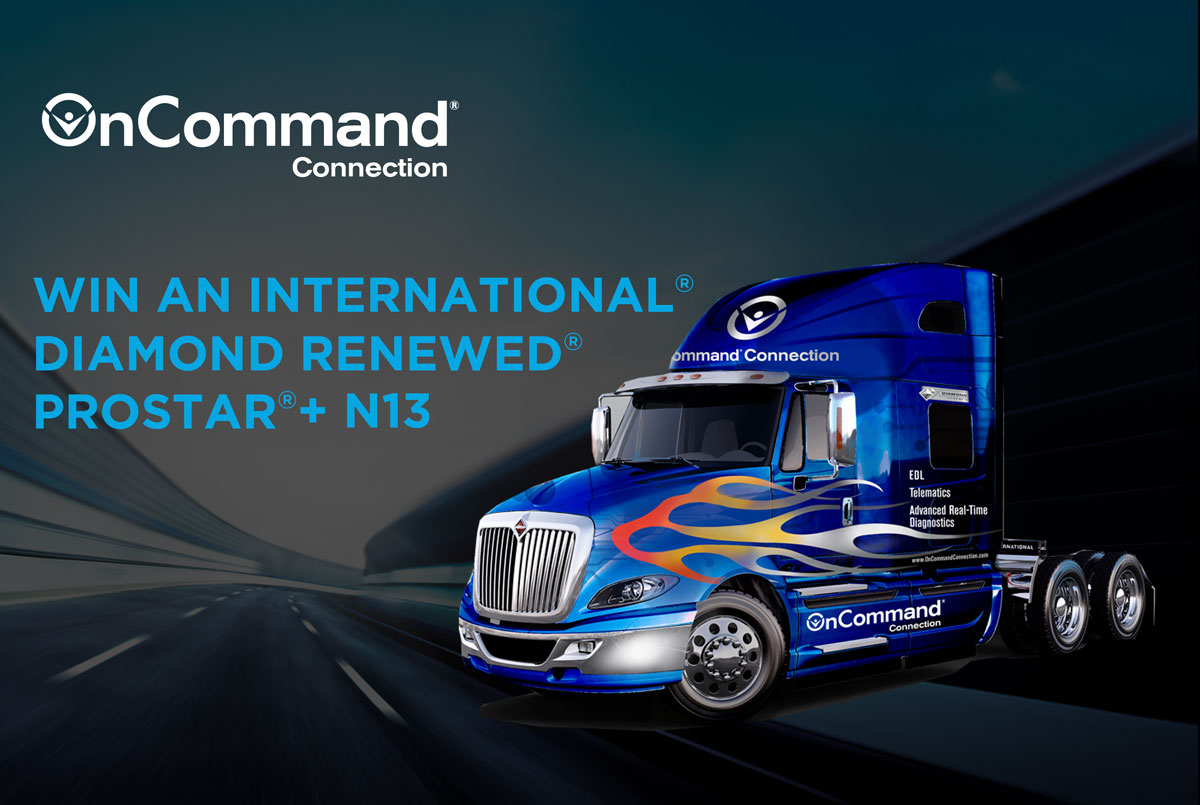 Navistar Connected Services Sweepstakes Landing Page - Sparkfactor