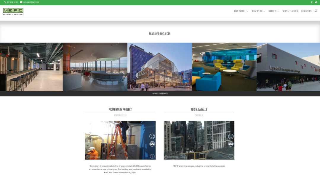 McGuire Engineers Website - Sparkfactor