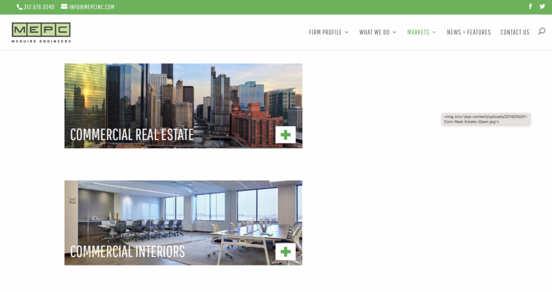 McGuire Engineers Website - Sparkfactor